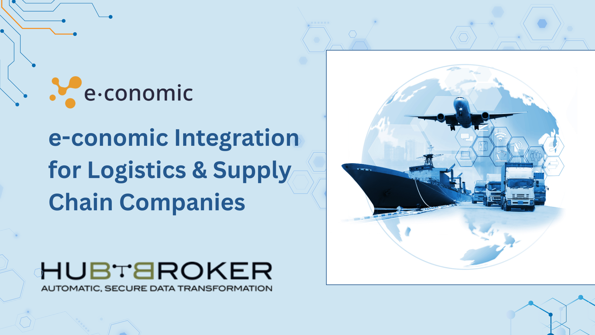 e-conomic Integration for Logistics & Supply Chain Companies