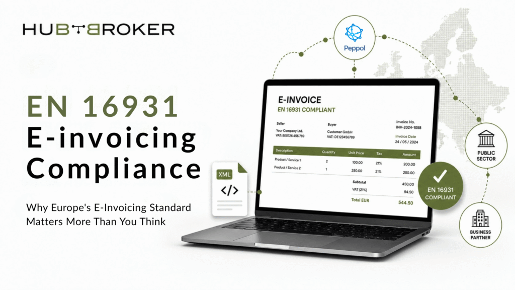 How to Implement EN 16931 E-Invoicing | HubBroker
